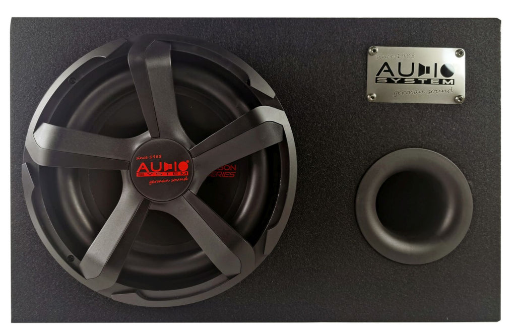 Audio System Carbon Series BR-CARB12 12 inch Loaded Subwoofer Box ...
