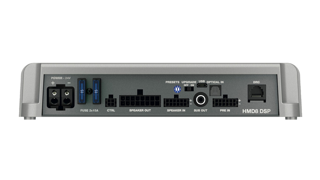 Hertz HMD8 DSP 24v 8ch Amplifier – Gold Coast Car Sound