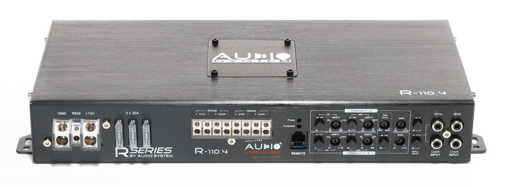 Audio System R-110.4 R-Series 4ch Amplifier – Gold Coast Car Sound