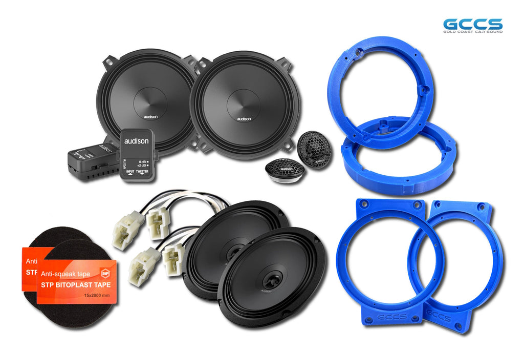 Prima front and rear speaker upgrade kit for Suzuki Jimny 2018+ – Gold ...